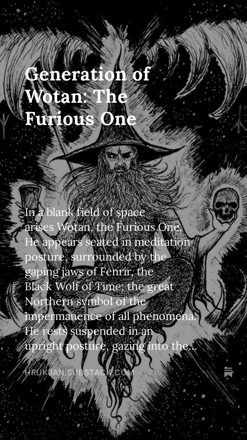 Generation of Wotan: The Furious One – Sun Archer : The Pursuit of the ...